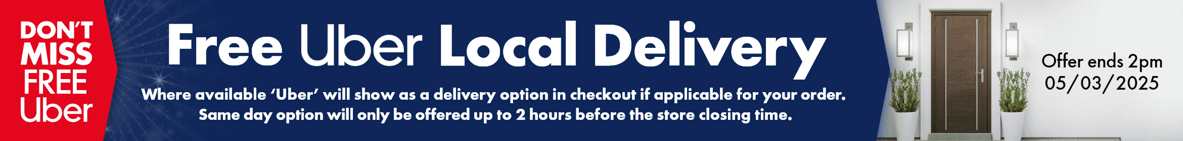 Uber Delivery | The Good Guys