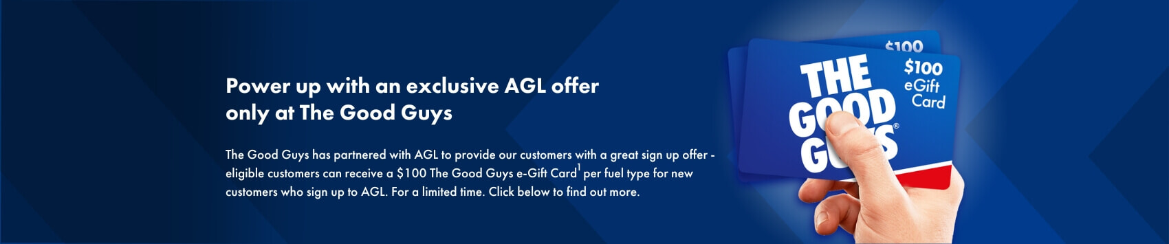 AGL Offer I The Good Guys