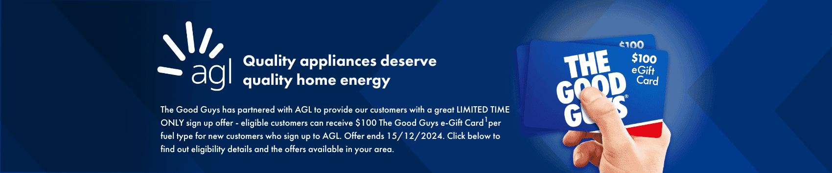 AGL Offer I The Good Guys