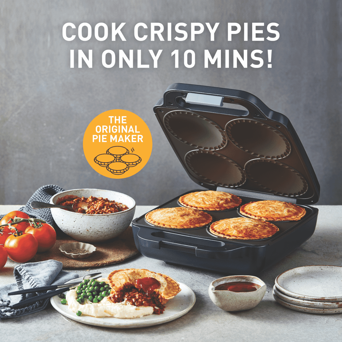 Sunbeam Pie Maker 4 Cup PM4800