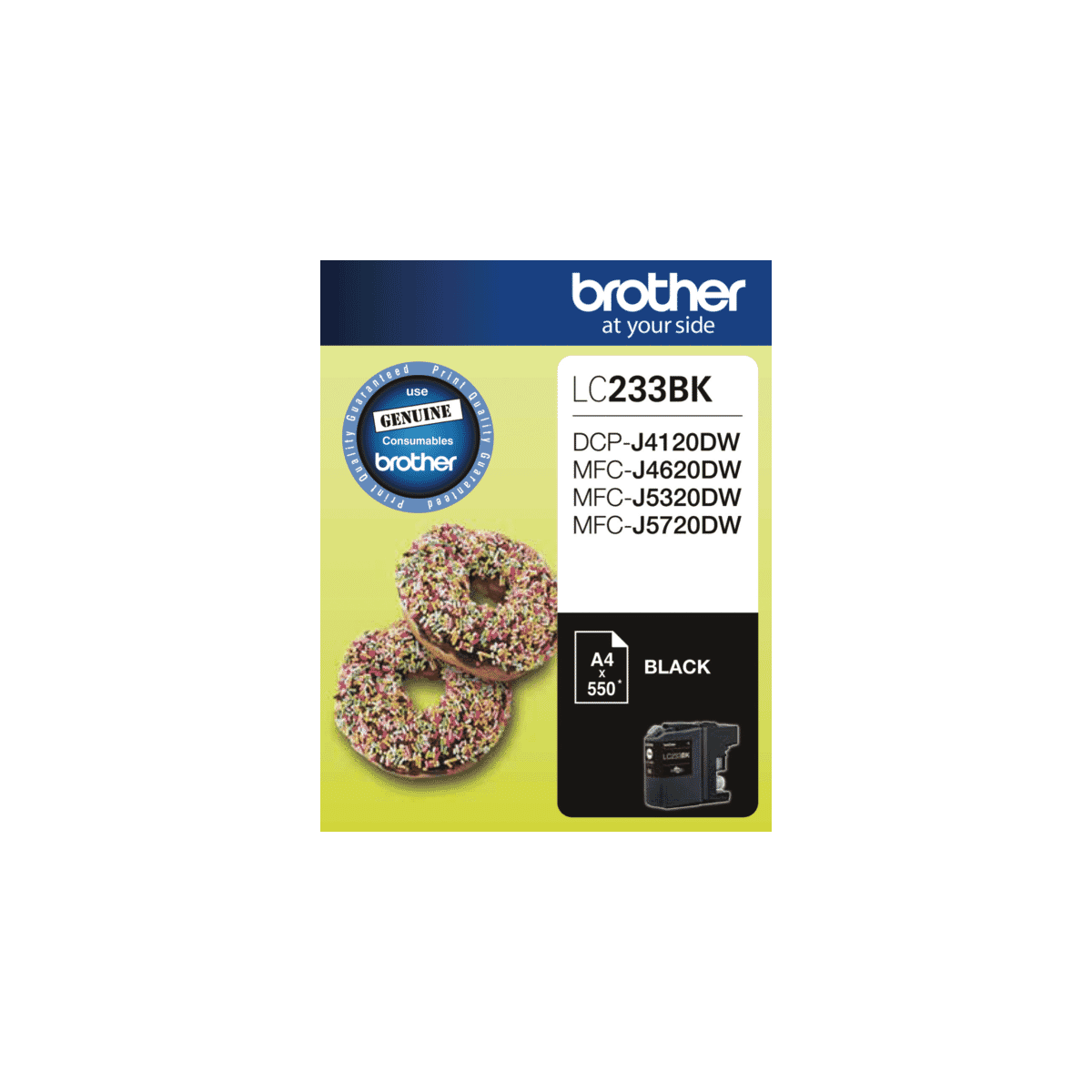 Brother LC-233 Black Ink Cartridge LC233BK
