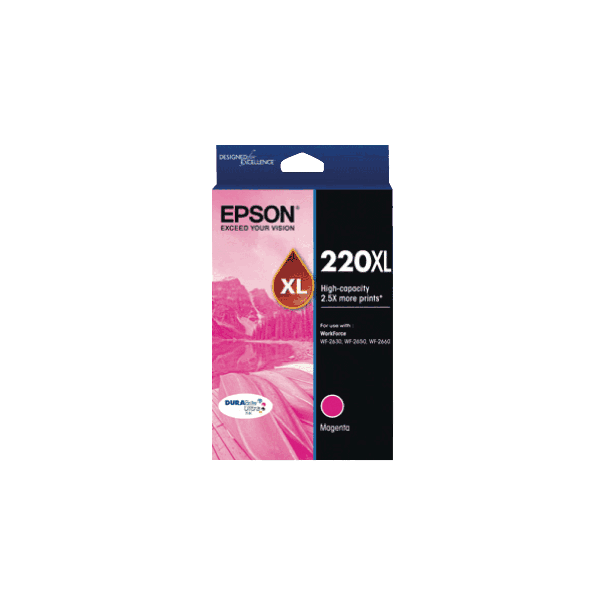 Epson 220 XL DURABrite Ultra Magenta Ink Cartridge T294392