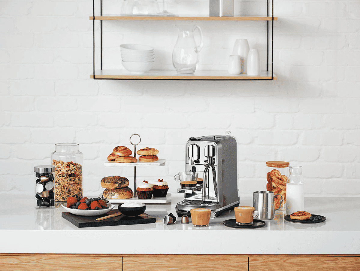 Nespresso Creatista Plus Capsule Stainless Steel Machine BNE800BSS