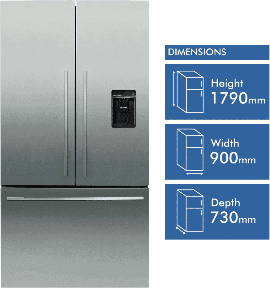 Fisher & Paykel - French Door Fridges - The Good Guys