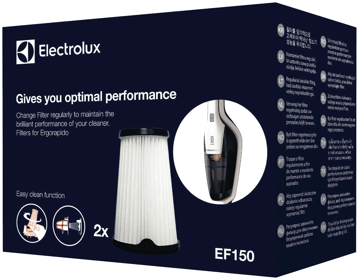 Electrolux Filter Kit for Ergorapido Range EF150