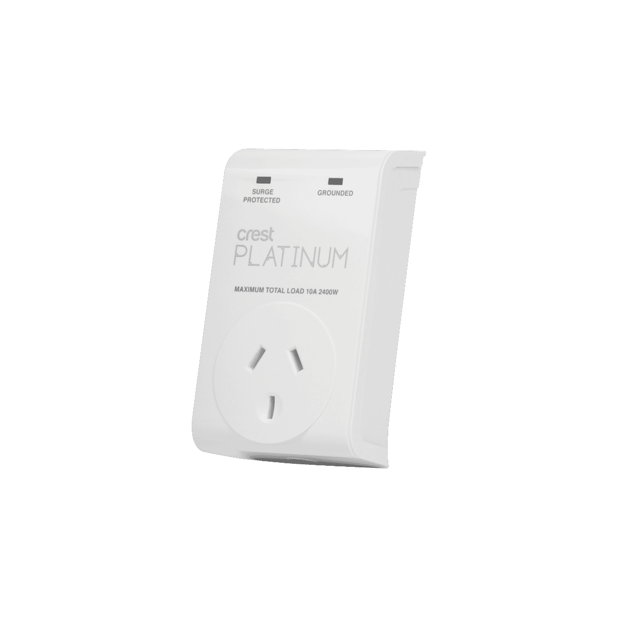 Crest Single Socket Surge Protector PWU01905