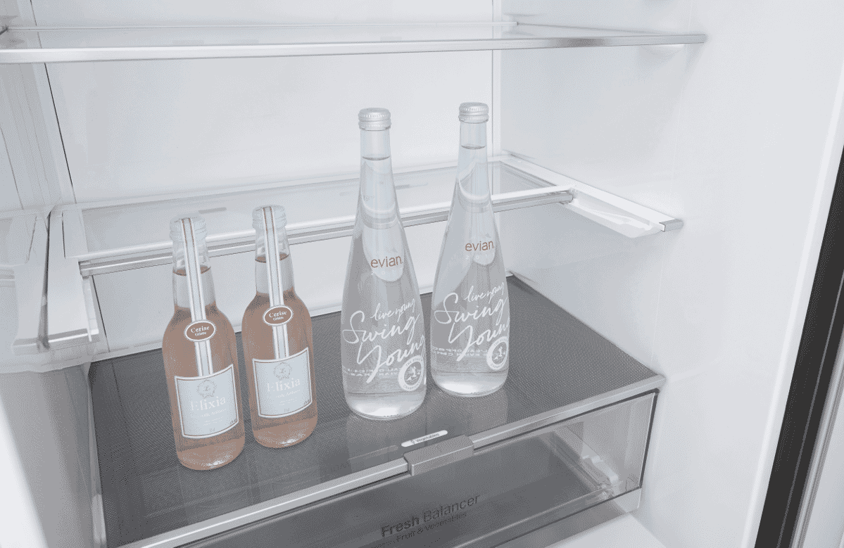 LG GB-455MBL 420L Bottom Mount Refrigerator at The Good Guys