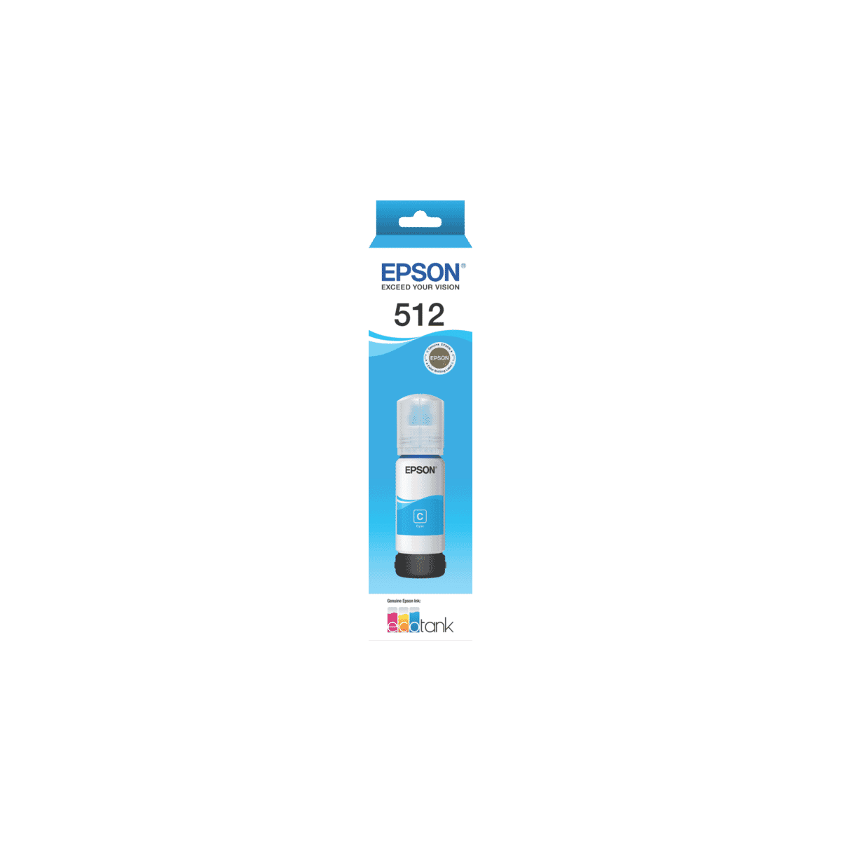 Epson T512 Cyan EcoTank Ink Bottle T00H292