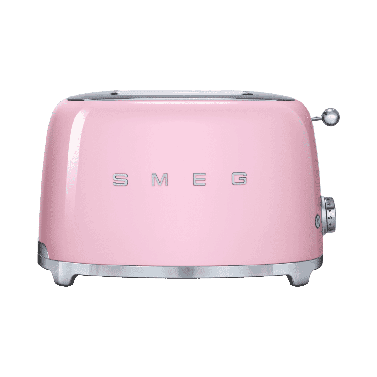 Smeg 50's Style 2 Slice Toaster Pastel Pink TSF01PKAU