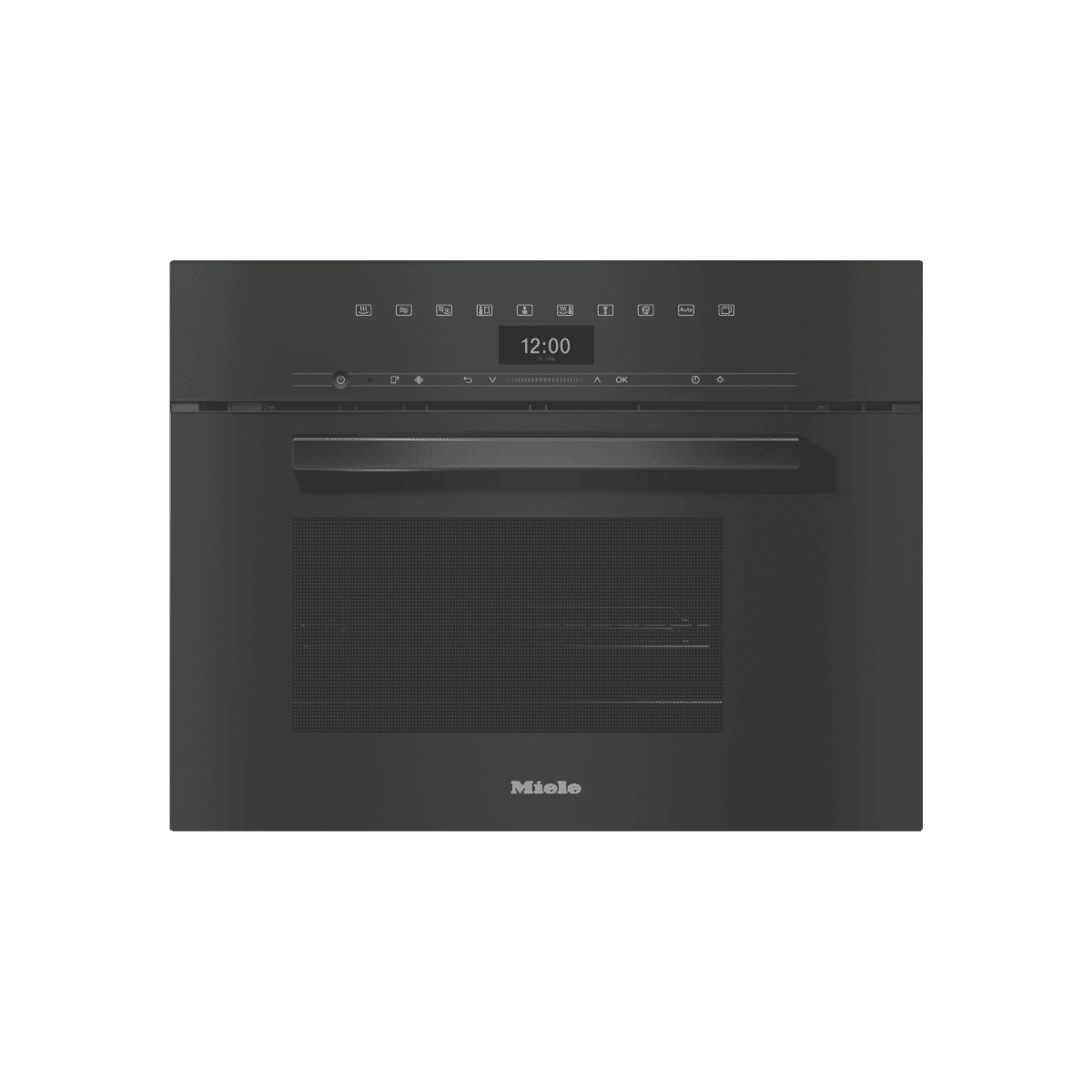 Miele 60cm Steam Microwave Oven Obsidian Black DGM 7440 OBSW