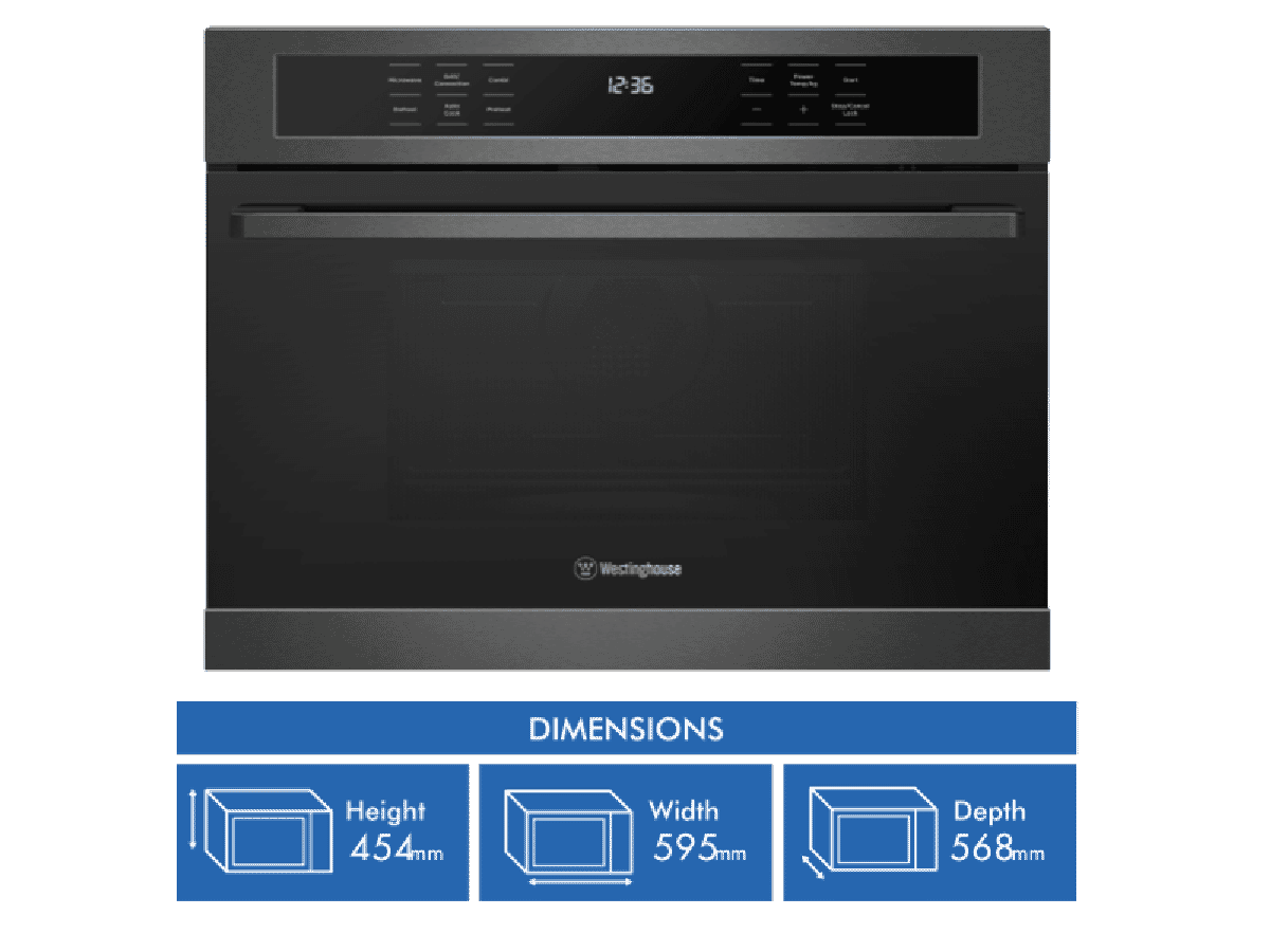 Westinghouse 44 Litre Combination Built-In Microwave WMB4425DSC