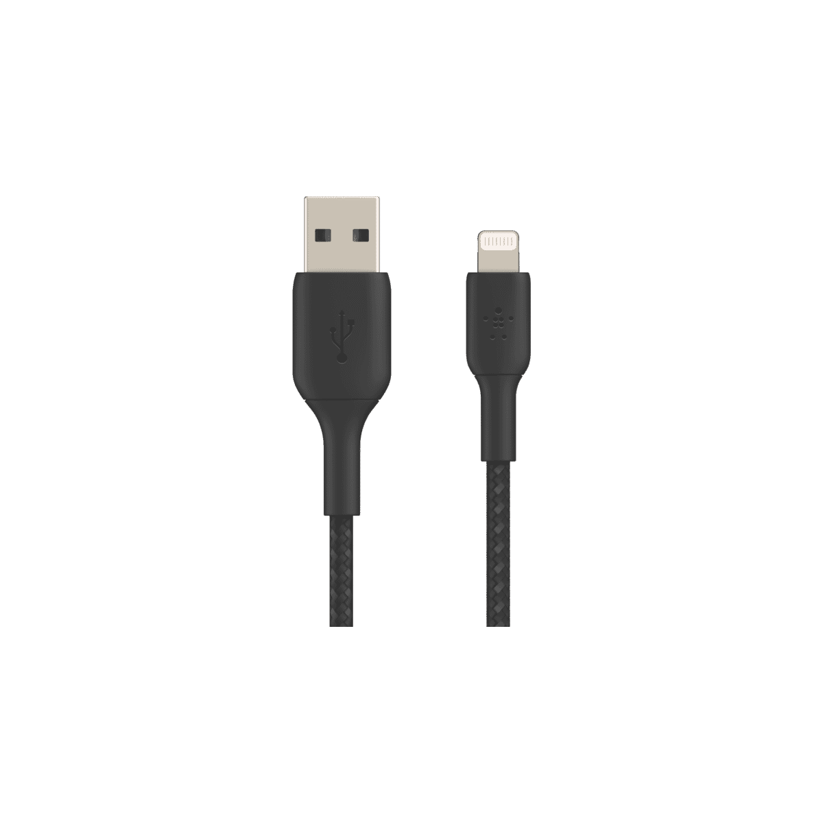 Belkin Lightning to USB Braided Cable 1m Black CAA002BT1MBK