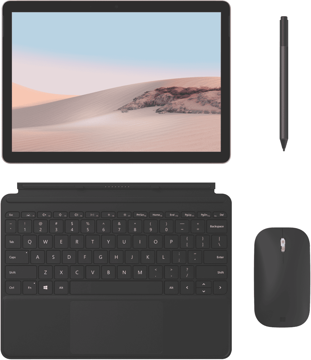 Microsoft Surface Go 2 Type Cover (Black) KCM-00039