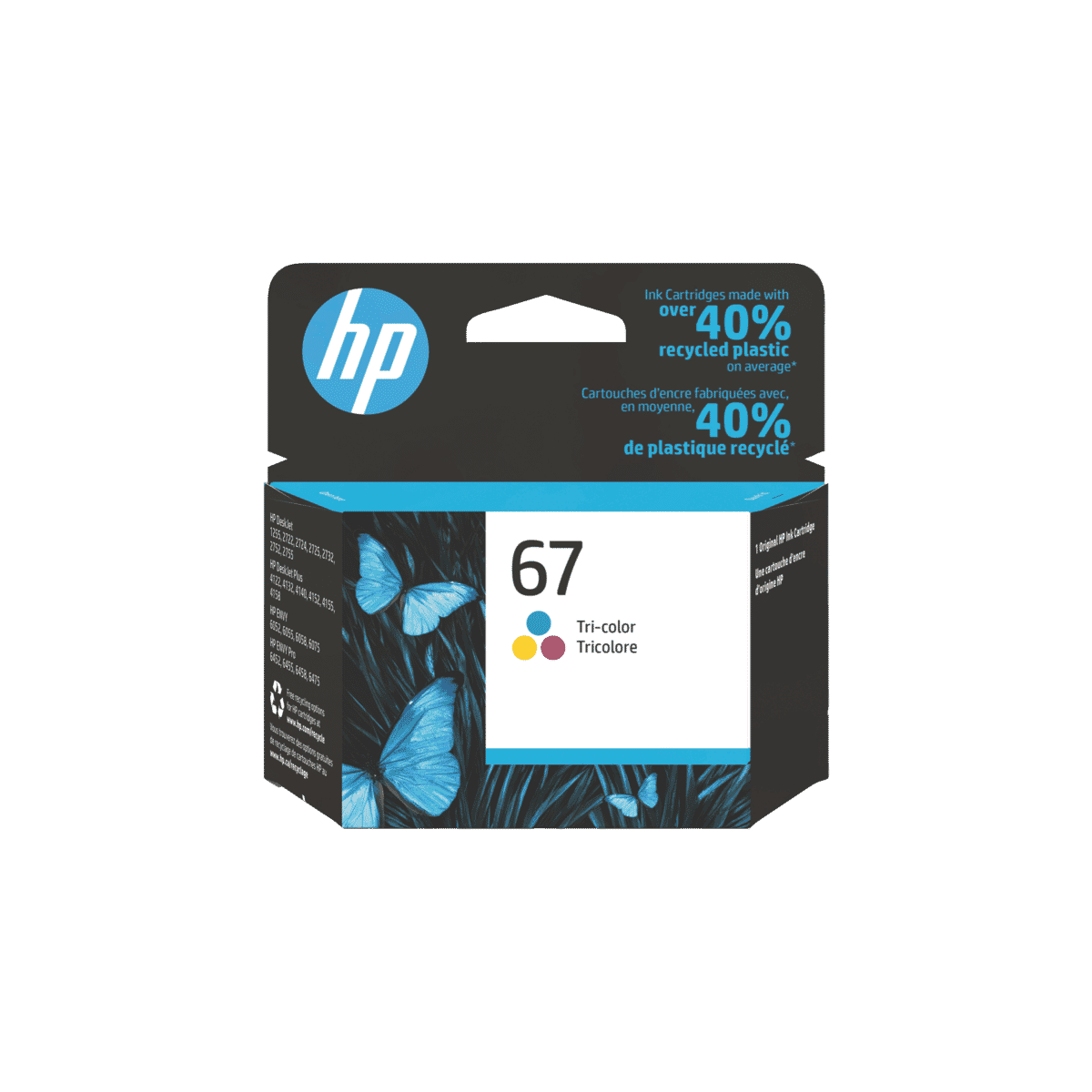 HP 67 Tri-color Original Ink Cartridge 3YM55A