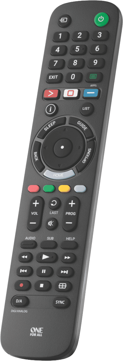 One For All UE-URC4912 Sony Replacement Remote at The Good Guys