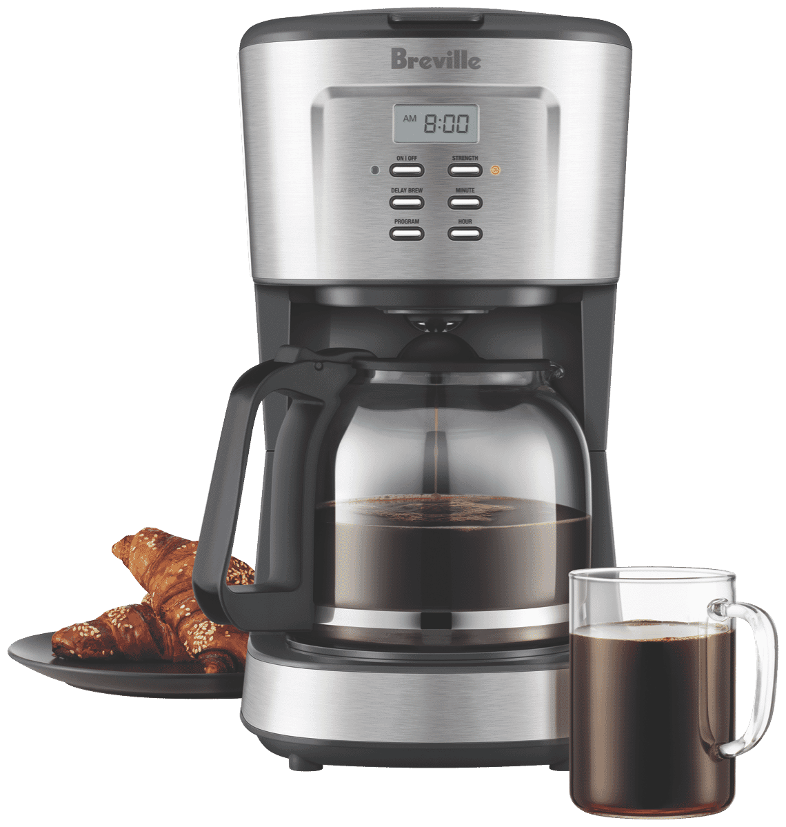 Breville Aroma Style Drip Filter Coffee Machine LCM700BSS2JAN1
