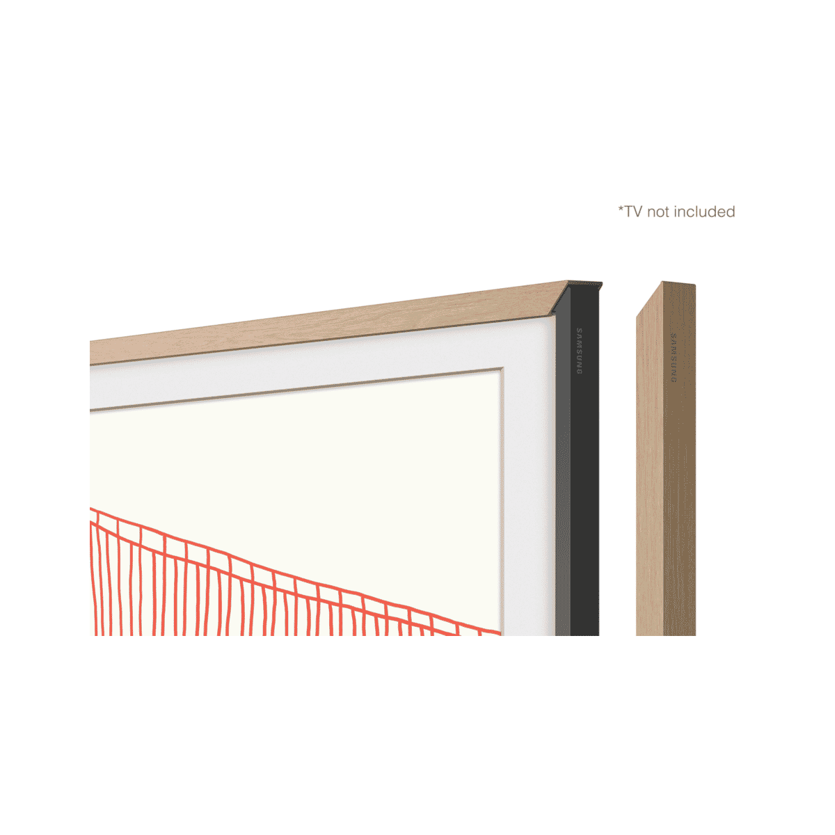 Samsung Modern Frame for 43" Frame 2021 TV Teak VG-SCFA43TKBRU