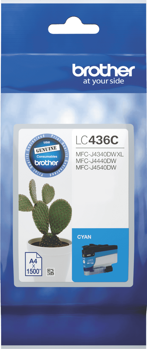 Brother LC436C Cyan Ink Cartridge LC436C