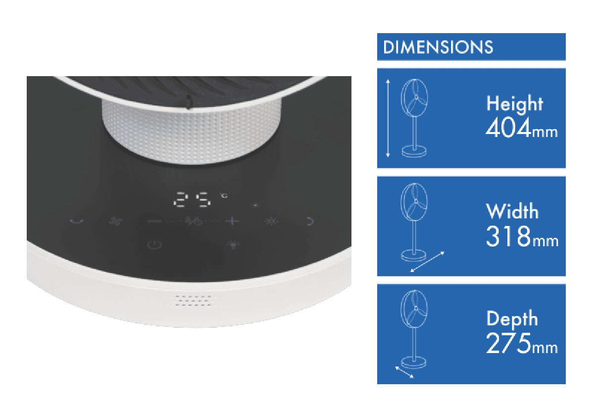 Dimplex Heat & Cool Air Circulator DCAC30HC