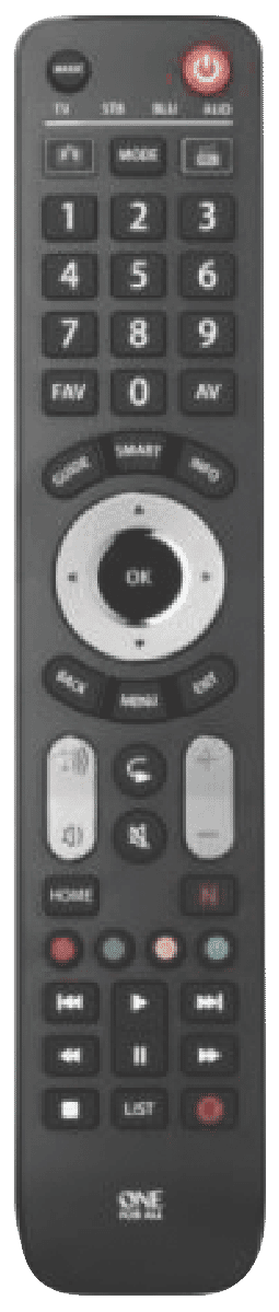 One For All Evolve 4 Device Remote UE-URC7145