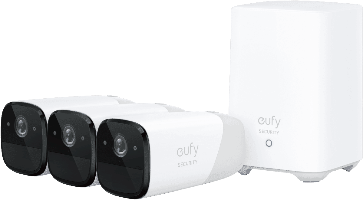 eufy Cam 2 Pro 2K Wireless Security System (3 Pack) E8852CD1
