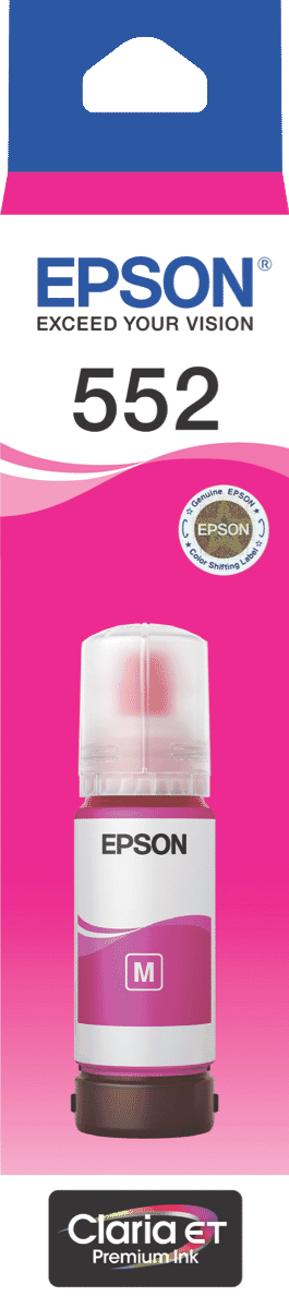 Epson T552 Magenta EcoTank Ink Bottle T06W392