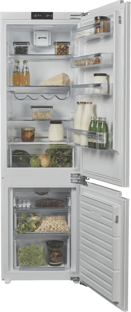 Smeg 242L Integrated Bottom Mount Refrigerator SABI256BM