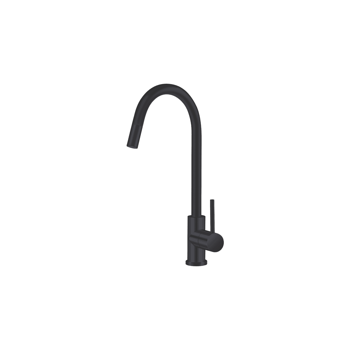 Hafele Mixer Tap Black PVD Brushed Stainless Steel 566.68.340