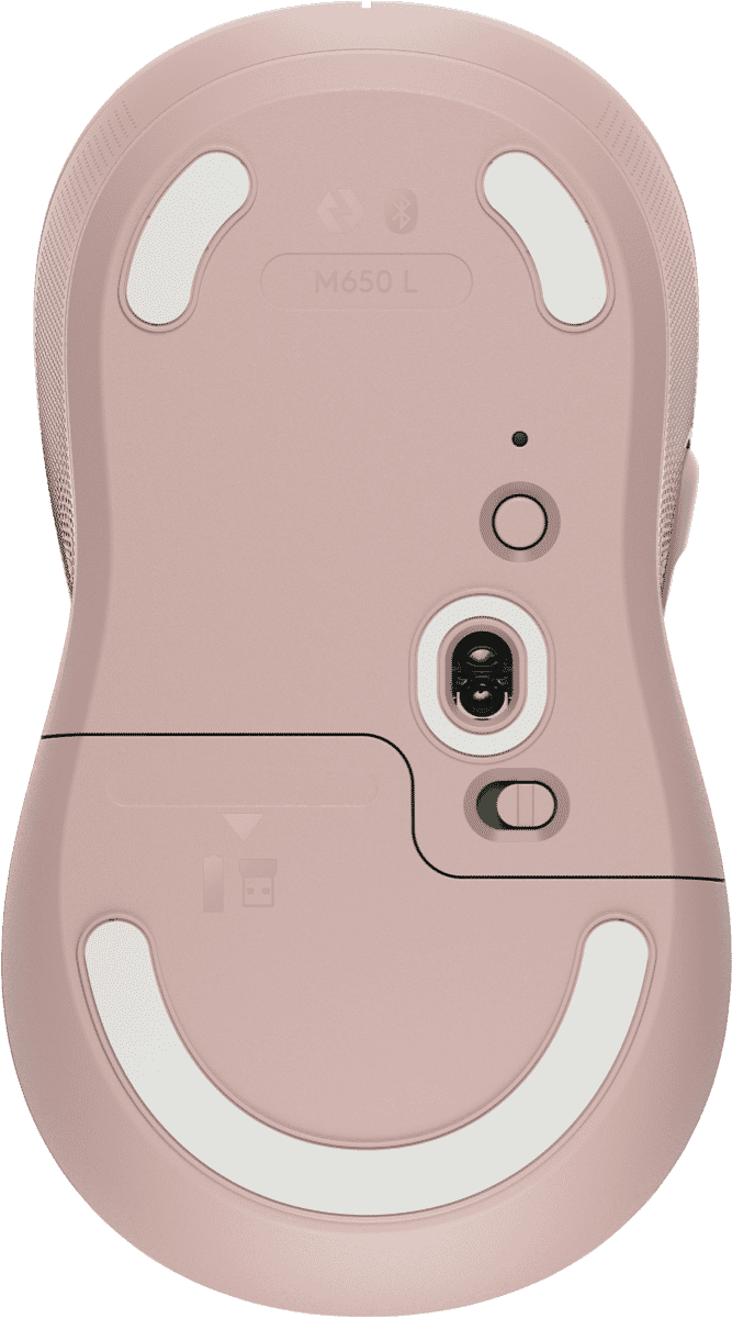 Logitech M650 Signature Wireless Mouse (Rose) 910-006263