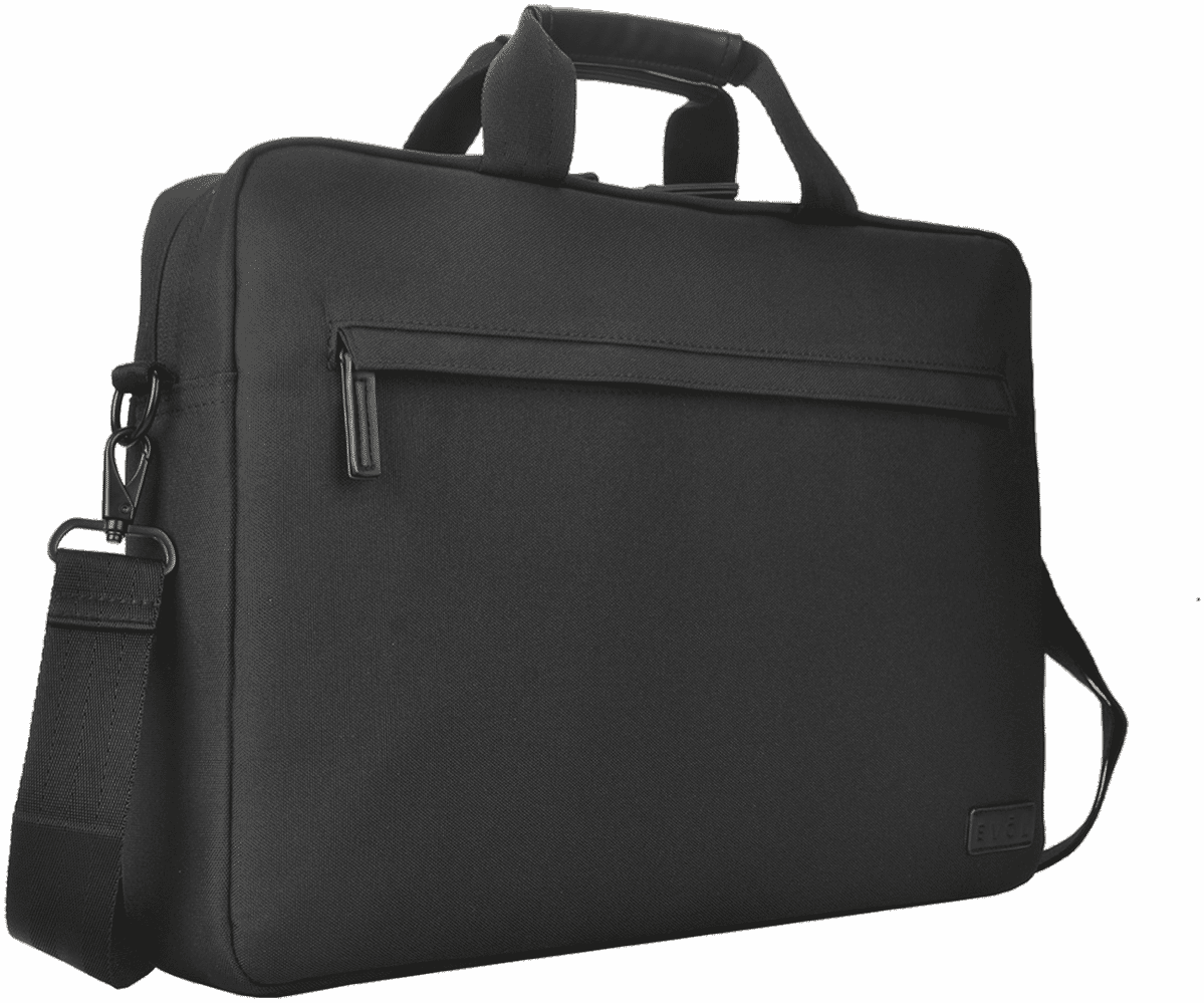 Generation Earth 15.6" Recycled Laptop Briefcase (Black) EVR090