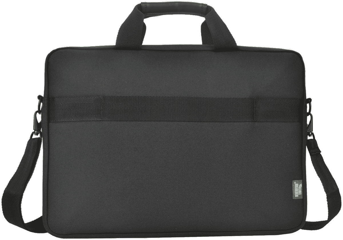 Generation Earth 15.6" Recycled Laptop Briefcase (Black) EVR090