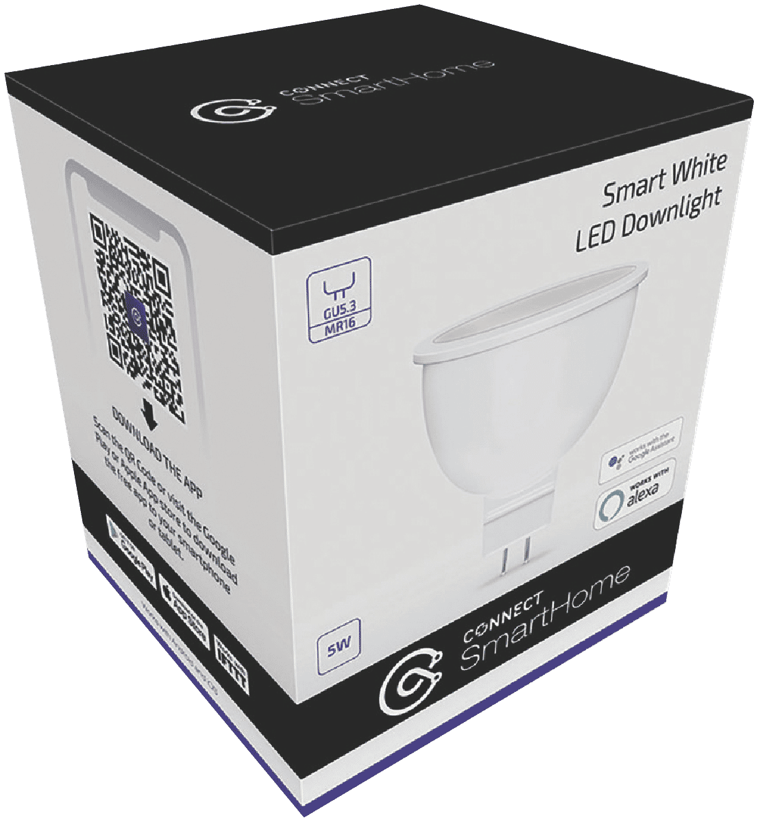 Connect SmartHome Smart 5W White Downlight GU5.2 CSH-GU53WW5W