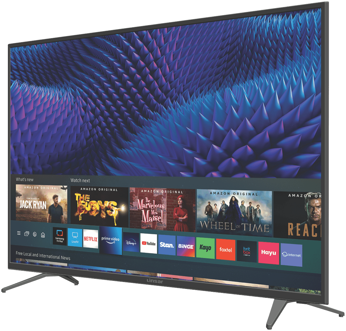 Linsar 50" 4K UHD Smart Tizen TV 2022 LS50UHDZEN