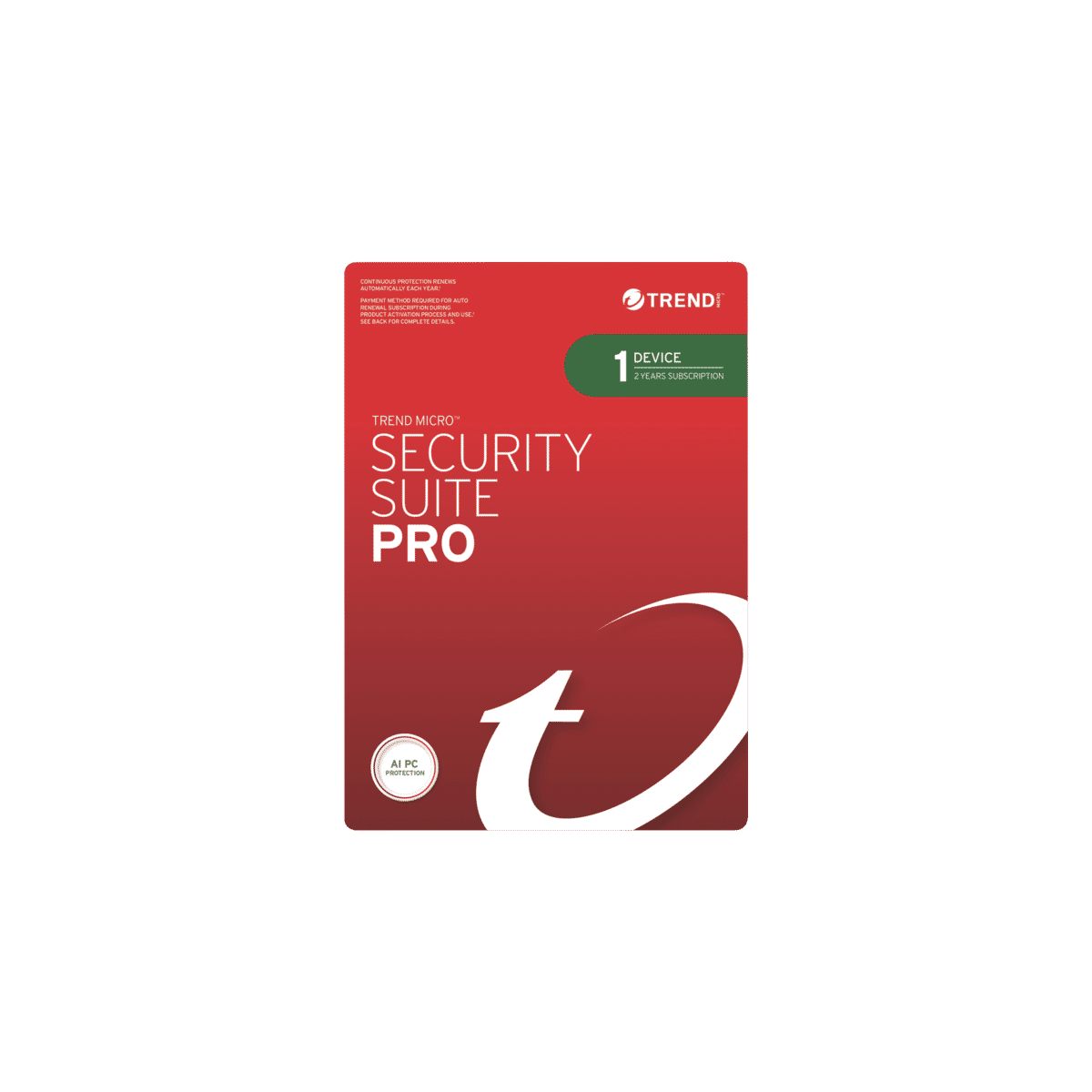 Trend Micro Device Security Pro (1 Device 2 Year) AUTMALL011