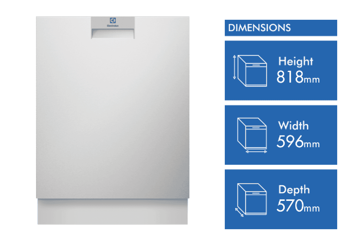 Electrolux 60cm Built Under Dishwasher ESF97400ROX