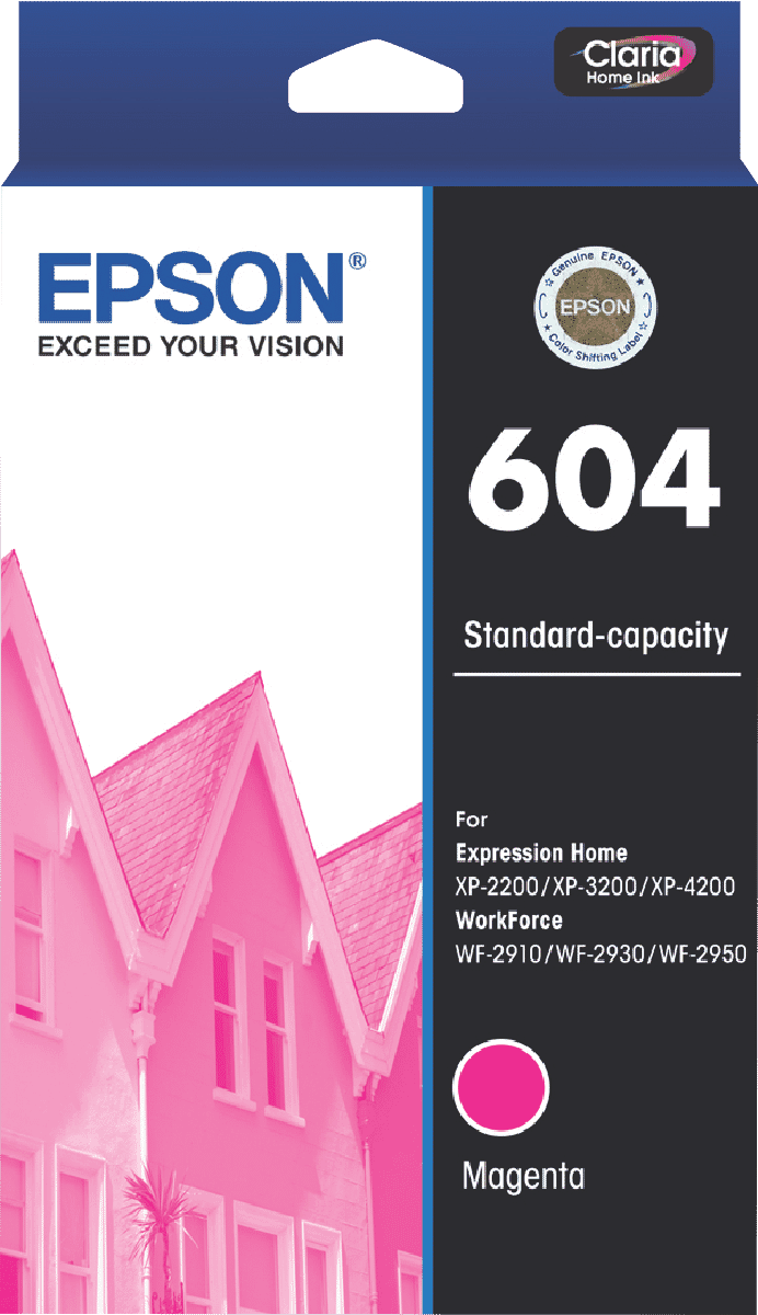 Epson 604 STD Magenta Ink T10G392