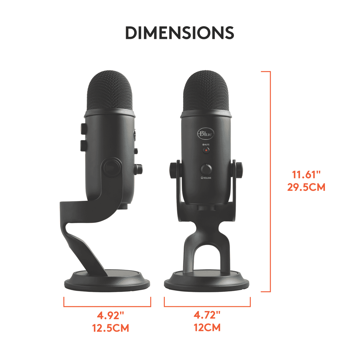 Blue Yeti USB Microphone Blackout Edition 988-000448