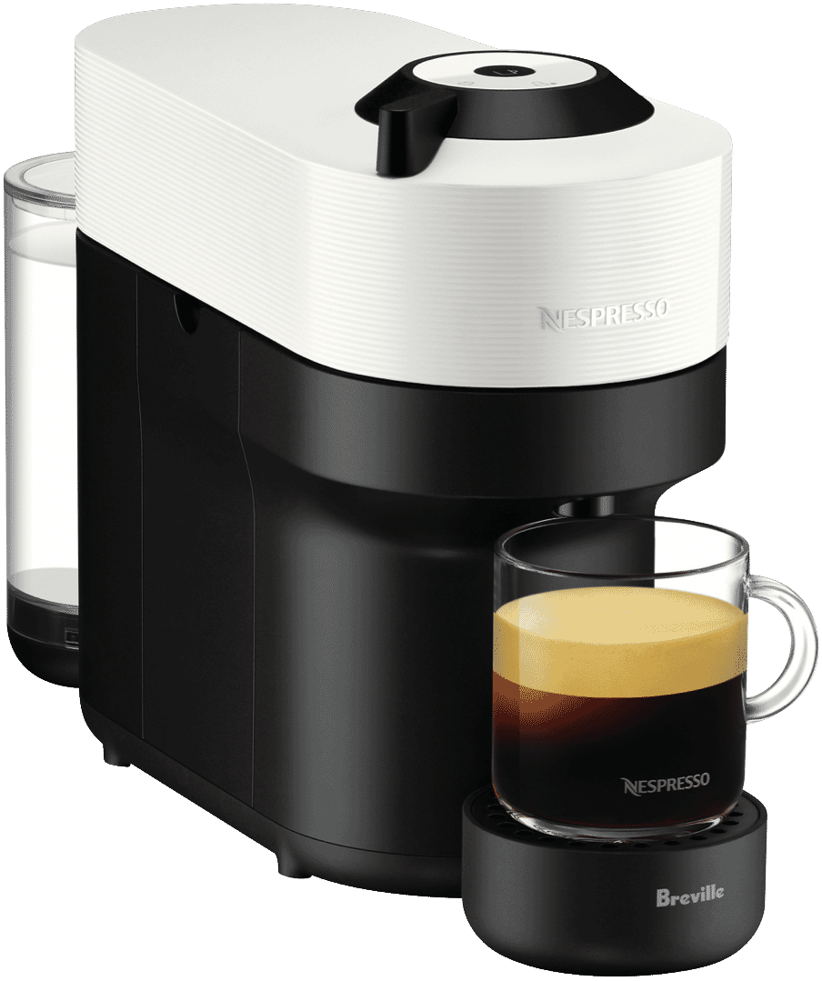 Nespresso Vertuo Pop Coffee Machine White Coconut BNV120WHT4JAN1