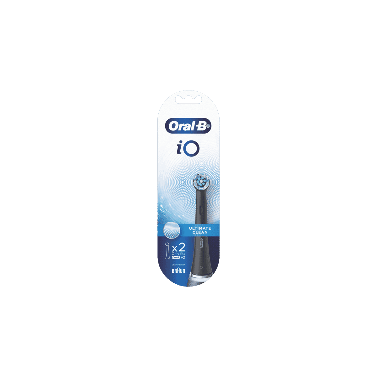 Oral B IO Black Ultimate Clean Replacement Heads IO REFILL BLACK