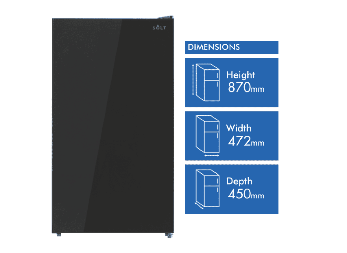 Solt 93L Bar Fridge GGSBF95BG