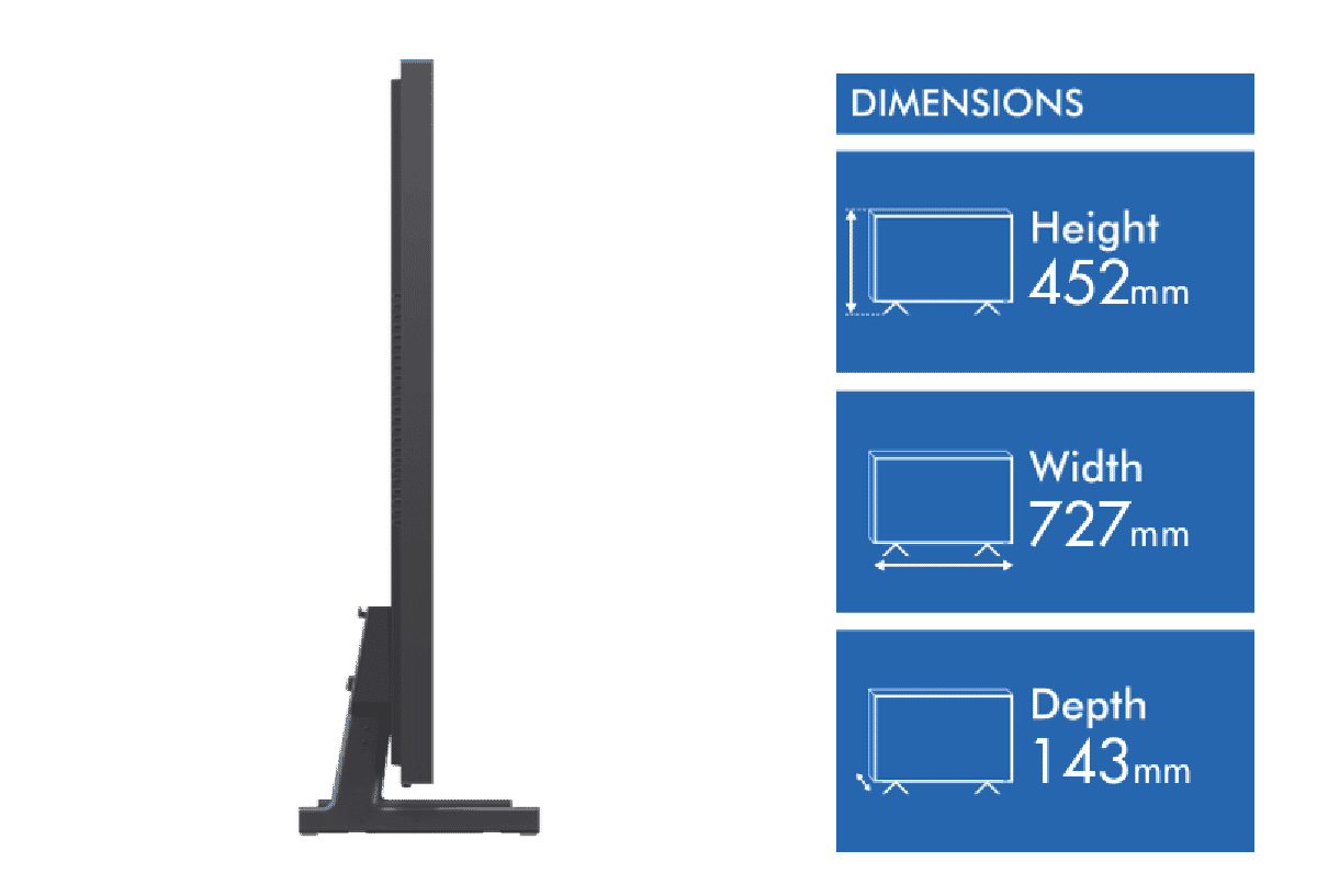 Samsung 32" LS03C QLED The Frame FHD Smart TV QA32LS03CBWXXY