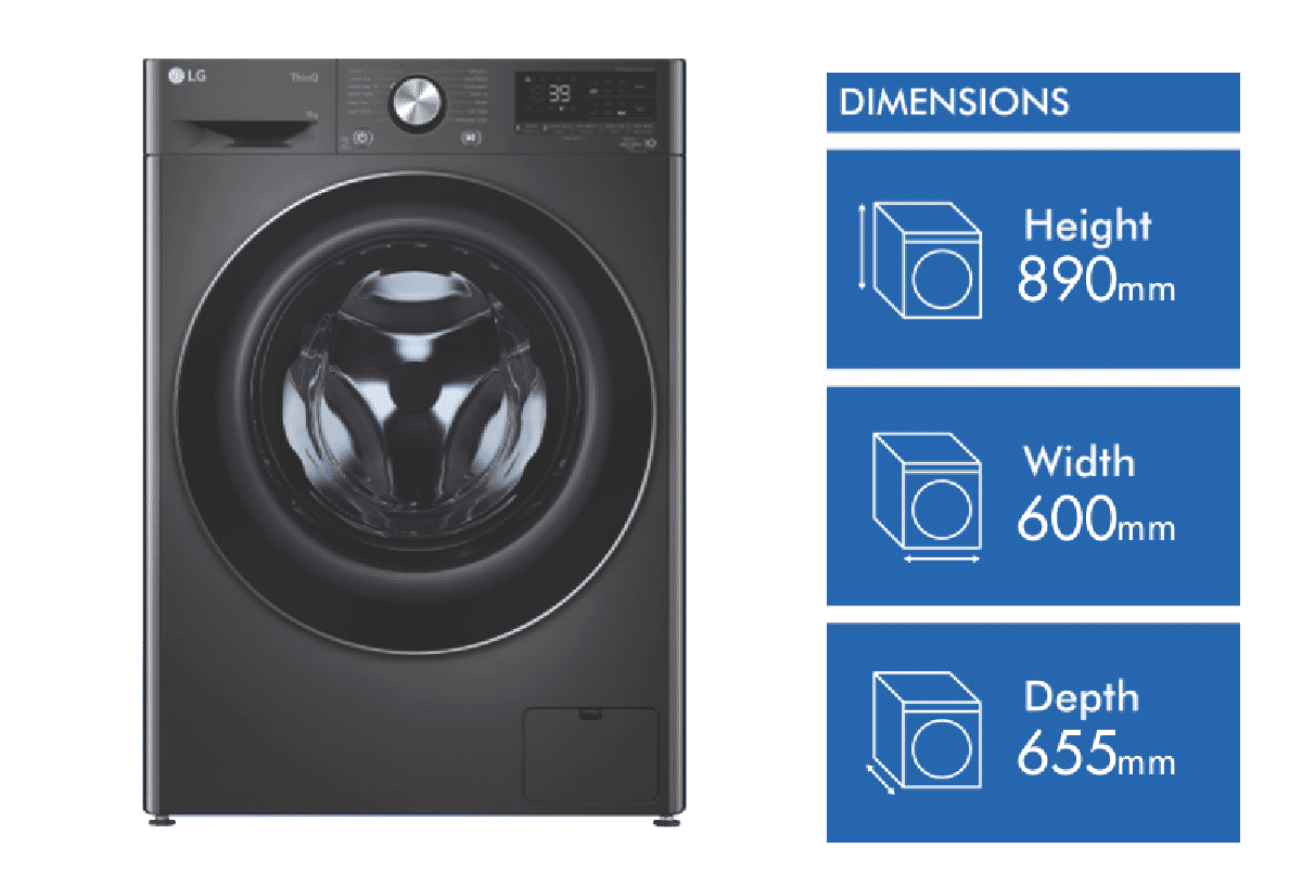 LG - Front Load Washing Machines - The Good Guys