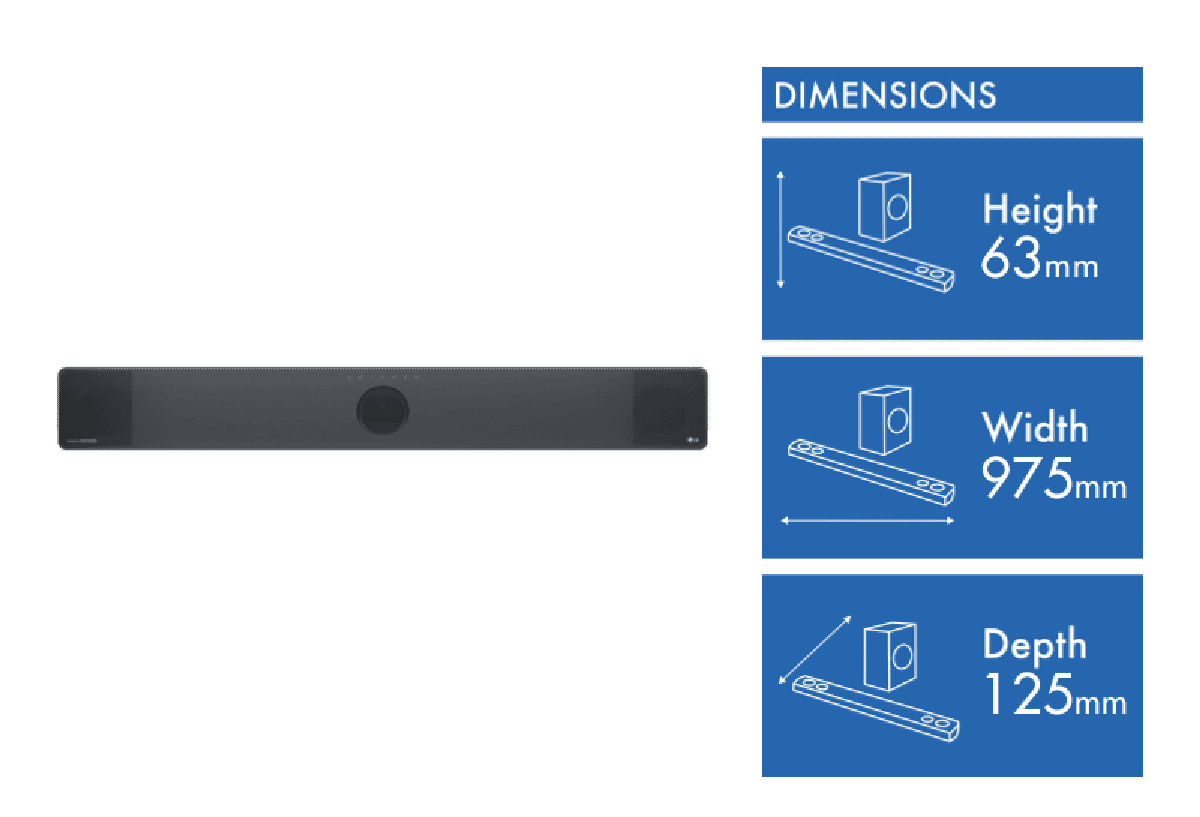 LG 3.1.3Ch 400W Dolby Atmos Soundbar SC9S