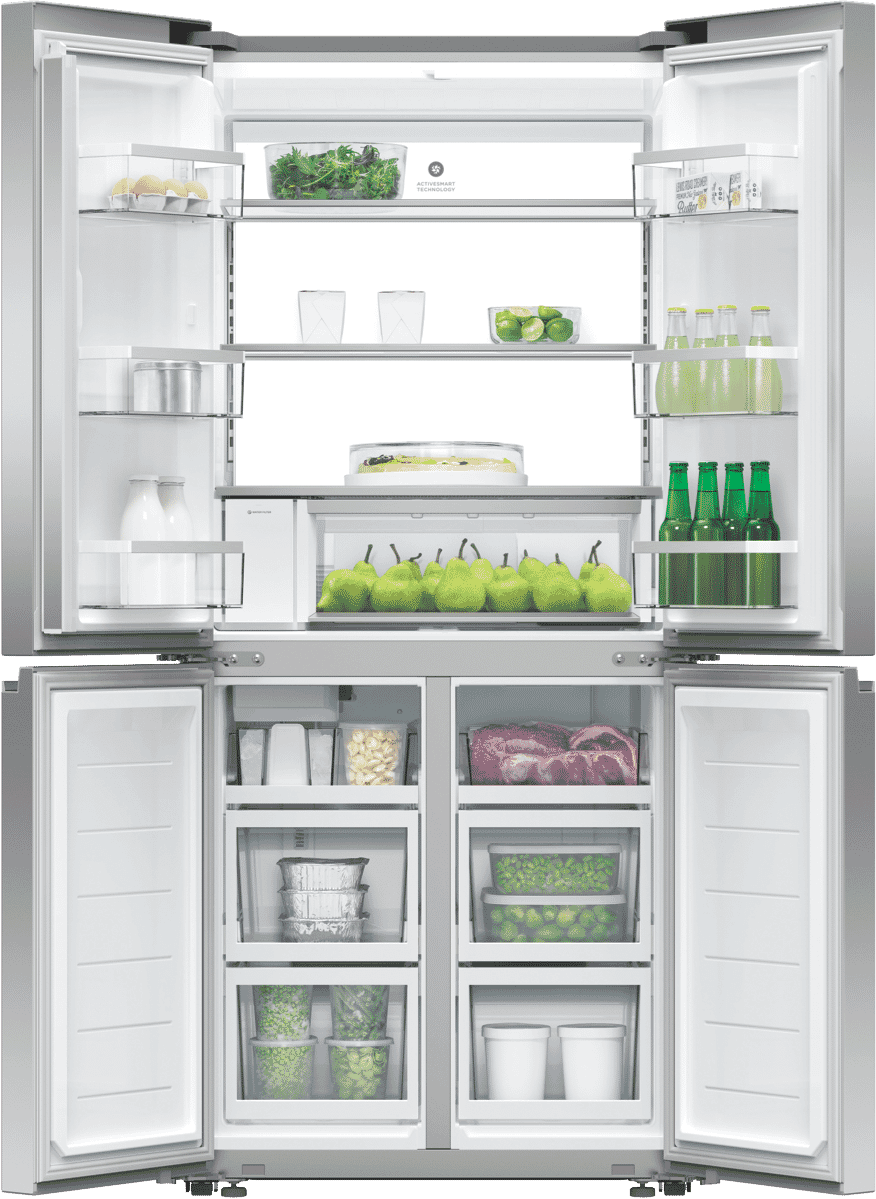 Fisher & Paykel 500L Quad Door Refrigerator RF500QNUX1