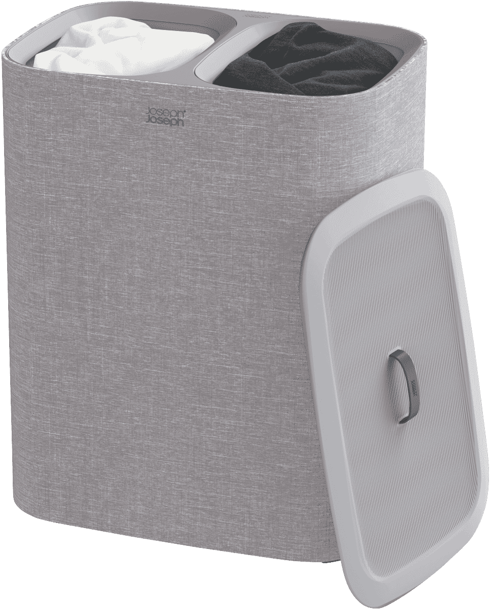 Joseph Joseph Tota 90L Laundry Separation Basket Grey 50003