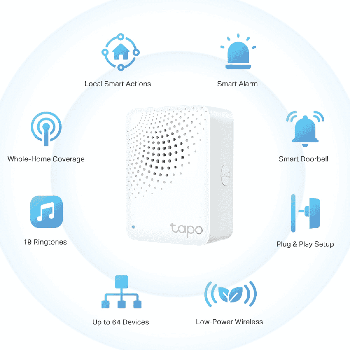 TP-LINK Smart IoT Hub with Chime TAPO-H100