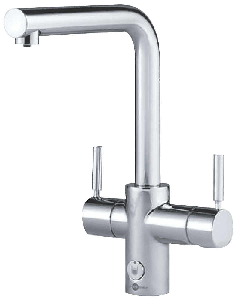 Insinkerator Multitap 4N1 Ambient L Shape Chrome 4004LCA