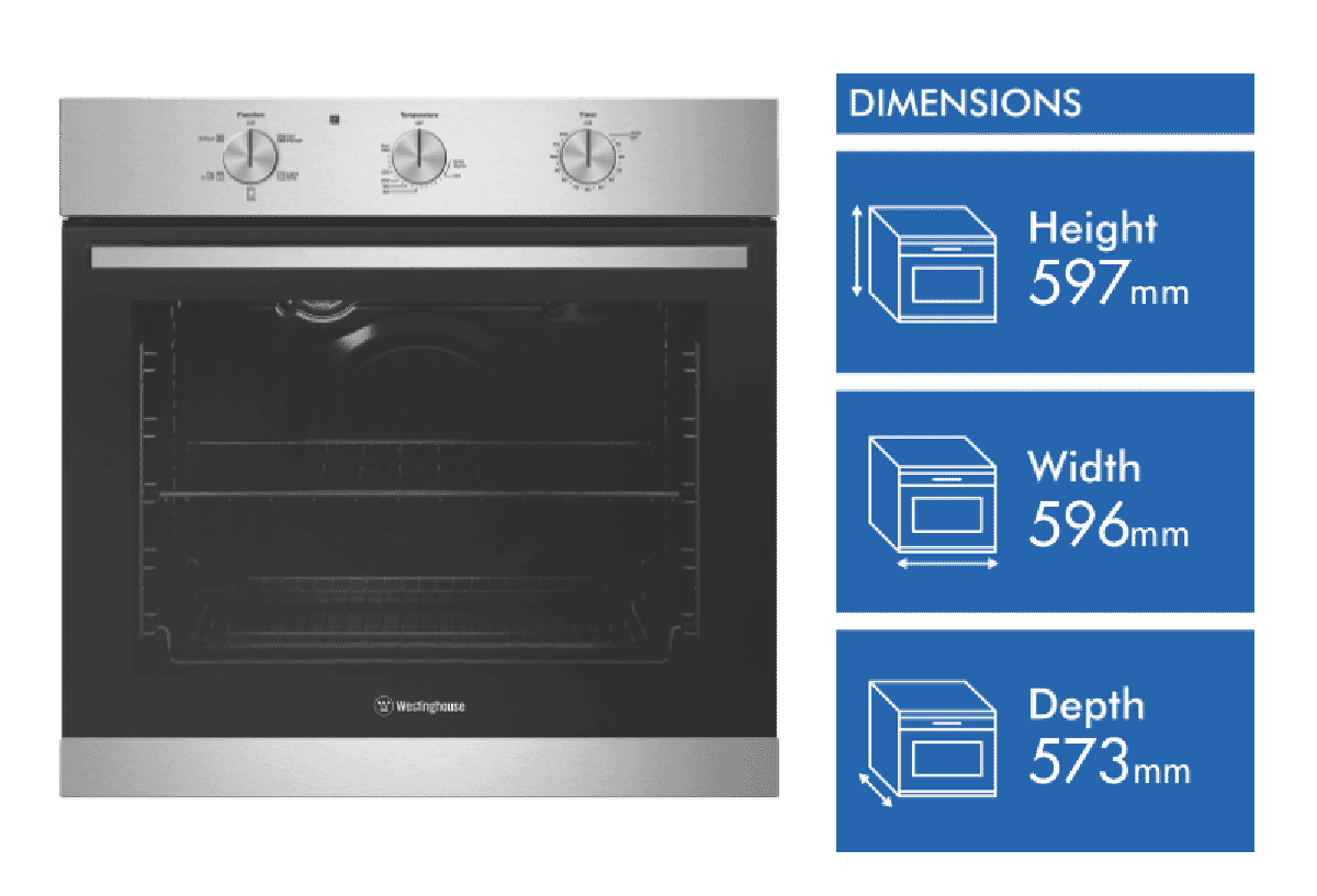 Westinghouse 60cm Electric Oven WVE6314SD