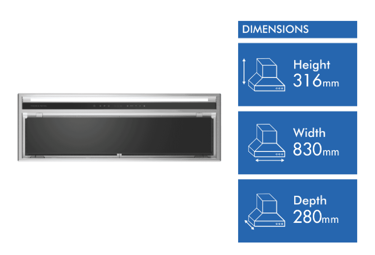 Fisher & Paykel - Rangehoods - The Good Guys