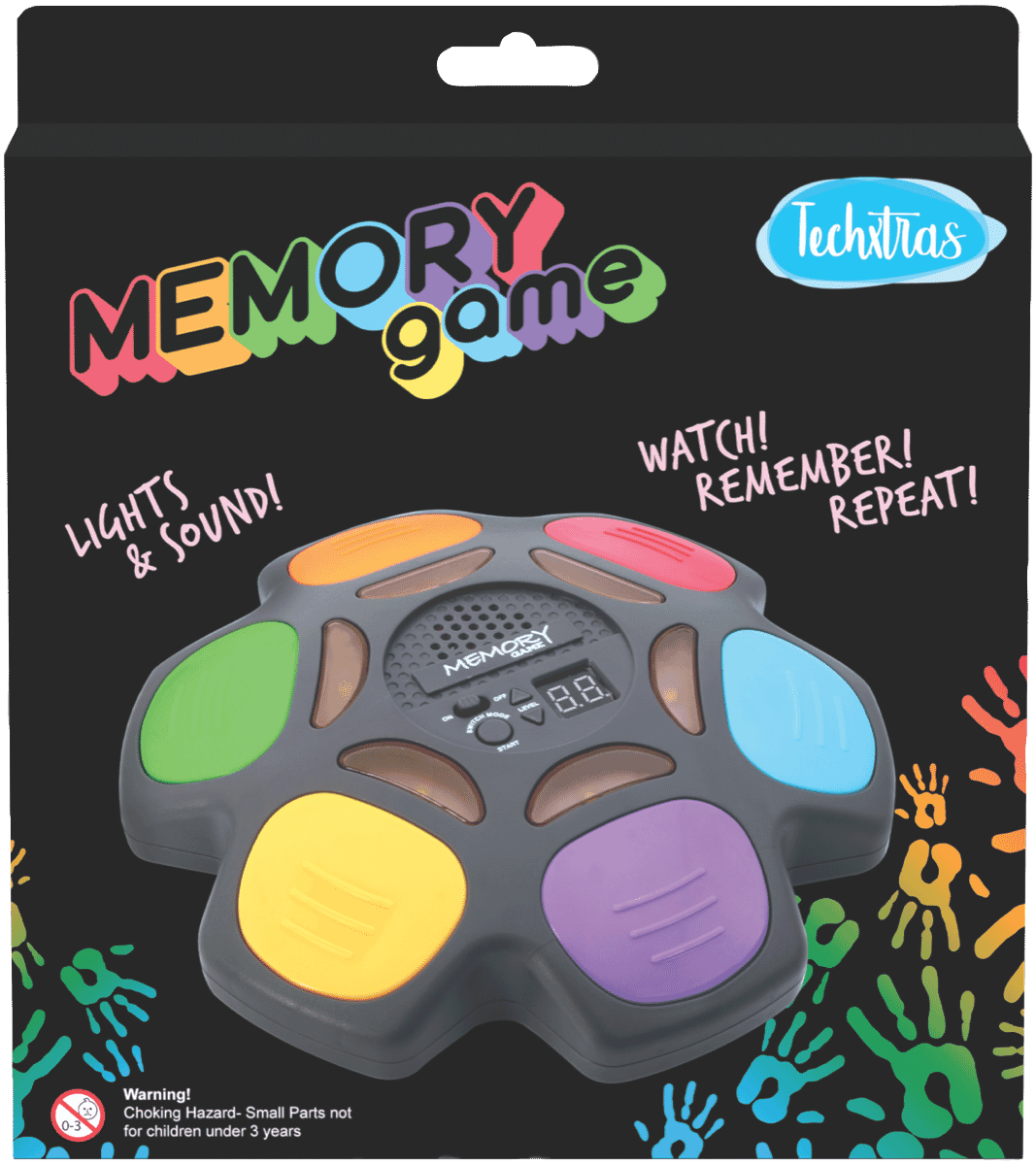 Techxtras 4-in-1 Memory Game GAK11111